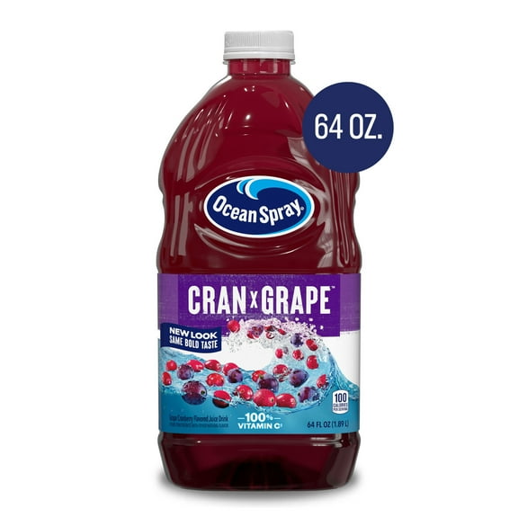 Ocean Spray Cranberry Juice Drink, Made with Stevia, 64 fl oz Bottle ...
