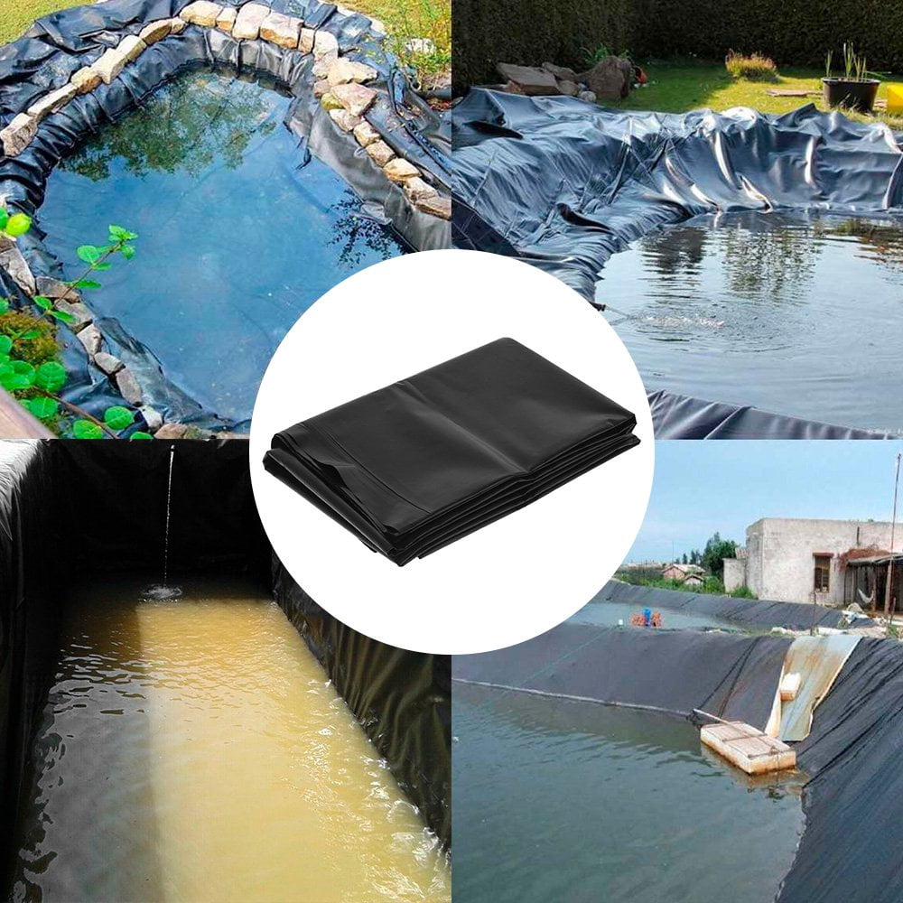 Pond Skins Liner Black Pond Liner for Small Ponds Fish Ponds Streams ...