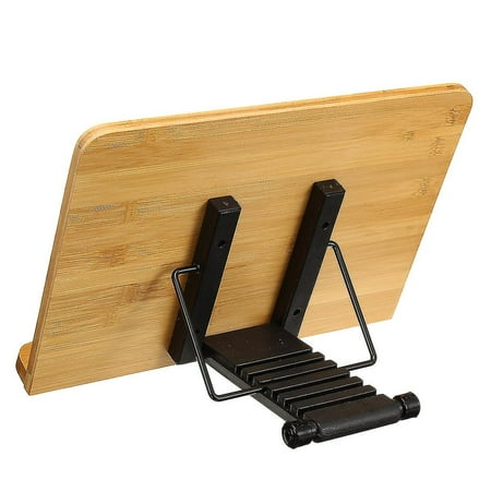 Wooden Bookstand Desktop Reading Book Stand Bible Writing Holder Tray ...