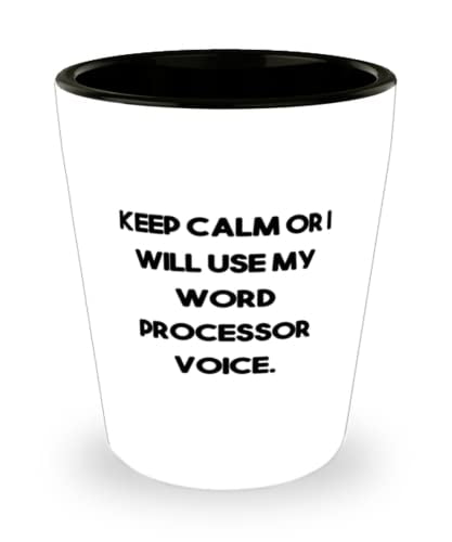 Fancy Word processor Gifts, Keep Calm or I Will Use My Word Processor ...