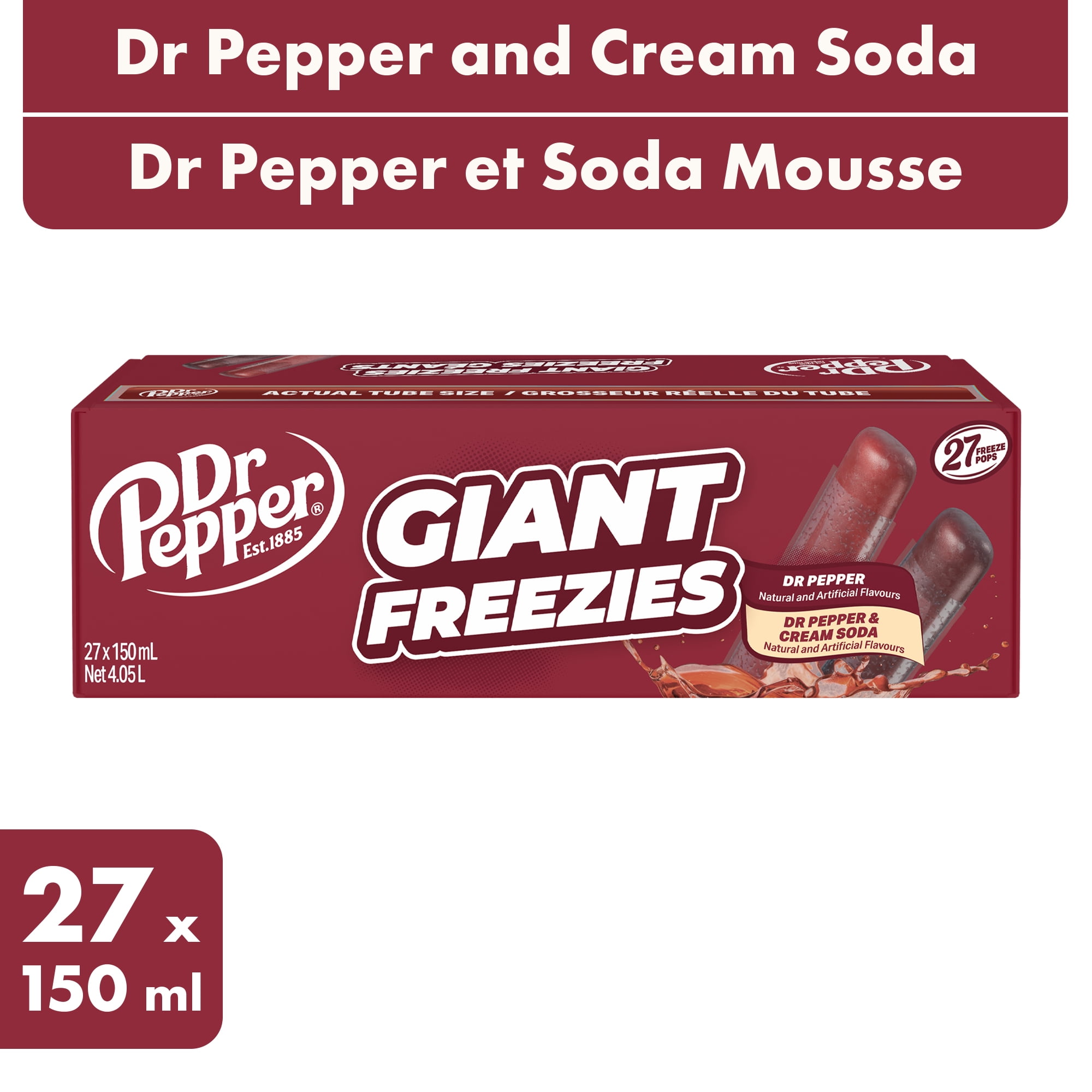 Dr Pepper Giant Freezies - Walmart.ca