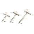 4pcs Versatile Shelf Mounting Brackets Versatile Shelf Supports Screws ...