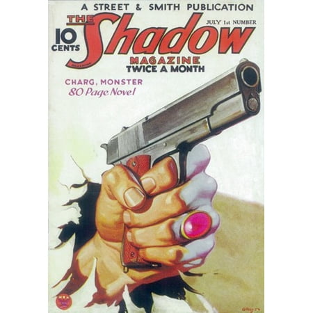 The (Pulp) Shadow Magazine Movie Poster (11 x 17) | Walmart Canada