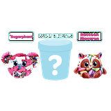 Foodie Roos - Snack-a-Roo Plush Pretzels Edition - Surprise Squeezable ...