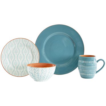 Sango Vertigo 16 Piece Dinnerware Set - Walmart.com