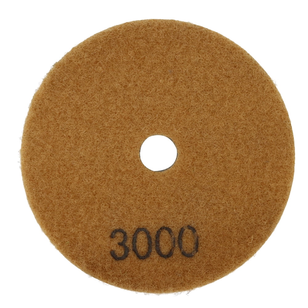 TECHTONGDA 3000 Mesh Resin Polishing Pad for Cement Ground Grinder ...