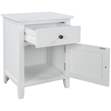 Acme Cargo Container Style Metal Frame Nightstand, Multiple Colors ...