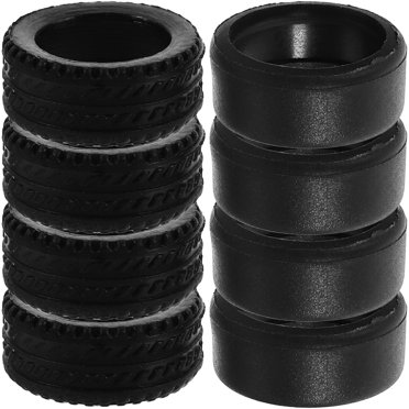 50Pcs Toy Wheels Toy Car Wheels Replacement Car Wheels DIY Car Assemble ...