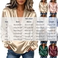 Blouse for Women Long Sleeve Irregular V Neck Spring Casual Solid Color ...