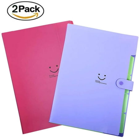 Expandable Portable Filing Folder, A4 Document Folder, A4 Folded Folder ...