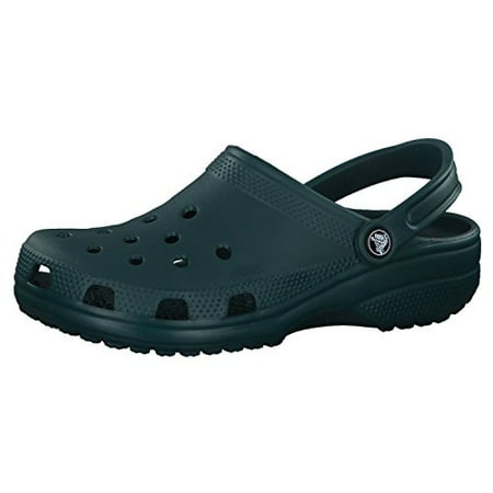 Crocs Unisex Men's and Women's Classic Clog, Evergreen, 10 US | Walmart ...