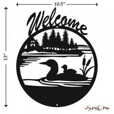 Loon 24 Inch Scenic Sign - Walmart.com