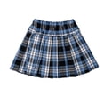 Skirts for Girls Girls Plaid Pleated Skirt Above Knee Childrens ...