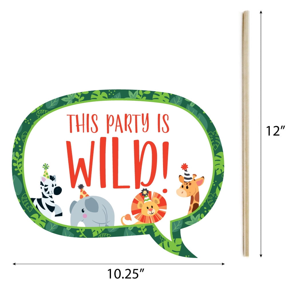 Buy Jungle Party Animals - Safari Zoo Animal Birthday Party or Baby ...