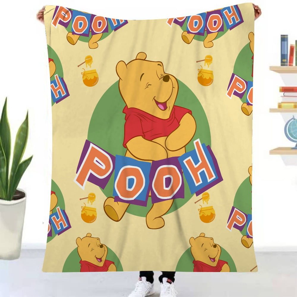 Winnie the Pooh Flannel Throw Blankets Fashion Beds Sofa Summer Bed ...