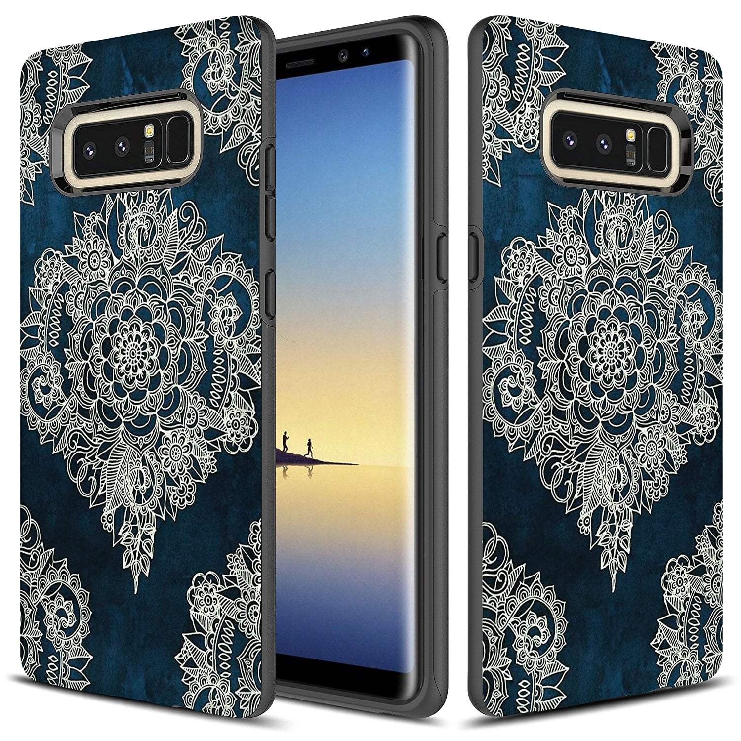 Galaxy Note 8 Case Townshop Impact Dual Layer Shockproof Silicone