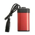 GENEMA Waterproof 5V USB Portable 4X AA Battery Charger Holder Kit ...