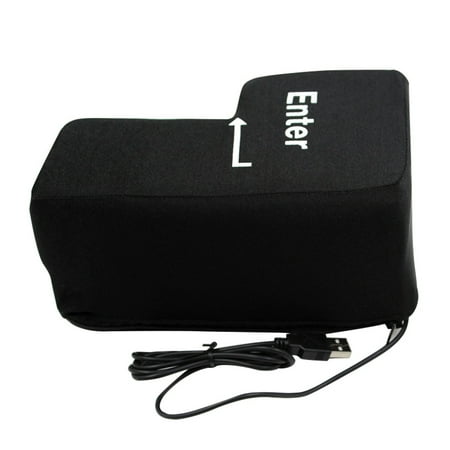 Pillow Big Enter Key Sponge Pillow Stress Relief Enter Button Cushion ...