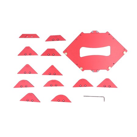 Radius Jig Router Templates,Router Table Corner Jig Woodworking Edge ...