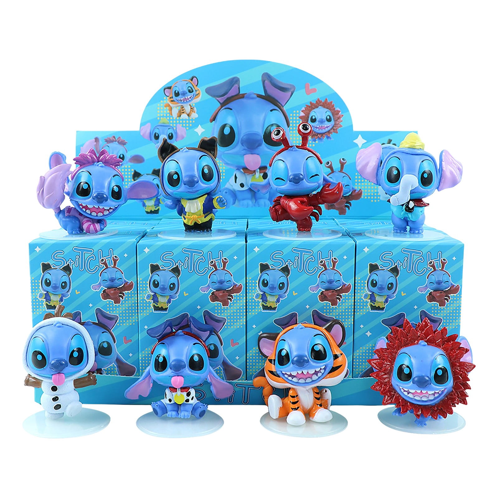 Lilo & Stitch Action Figures, Stitch Figures Kids Toys for Ages 5 Up by ...