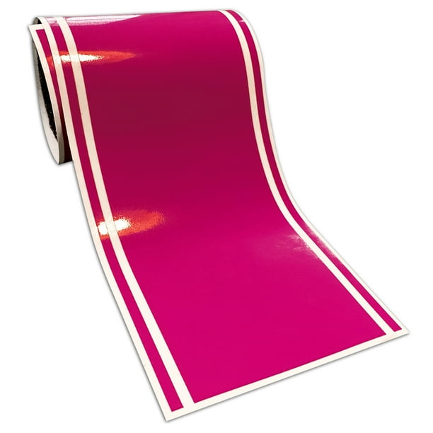 6"x72" Pink Vinyl Racing Stripes Car Boat Trailer Sticker Pinstripes ...