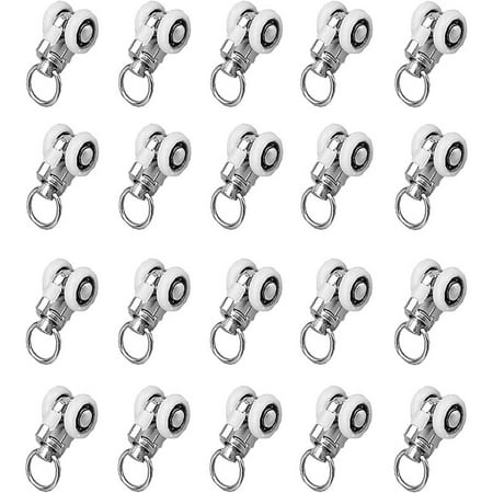 Window Curtain Track Glider Curtain Rod Rollers Slides, Sliding Drapery ...