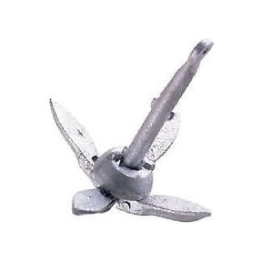 SeaDog 318009 Galvanized Folding 18" Anchor, 1/2" Diameter, 10\' to 13 ...