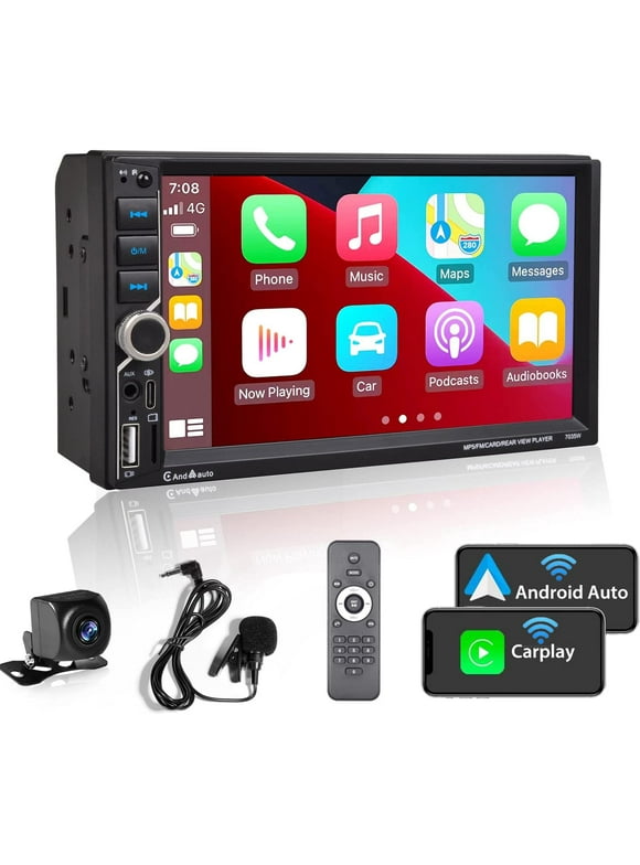 Double Din Car Stereos with Backup Camera in Double Din Car Stereos - Walmart.com