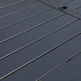 MF Studio 7-Piece Outdoor Dining Set with Stack-able Chairs for 6 ...