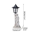 Angel Statue with Solar Lights,Outdoor Solar Angel Garden Statue with ...