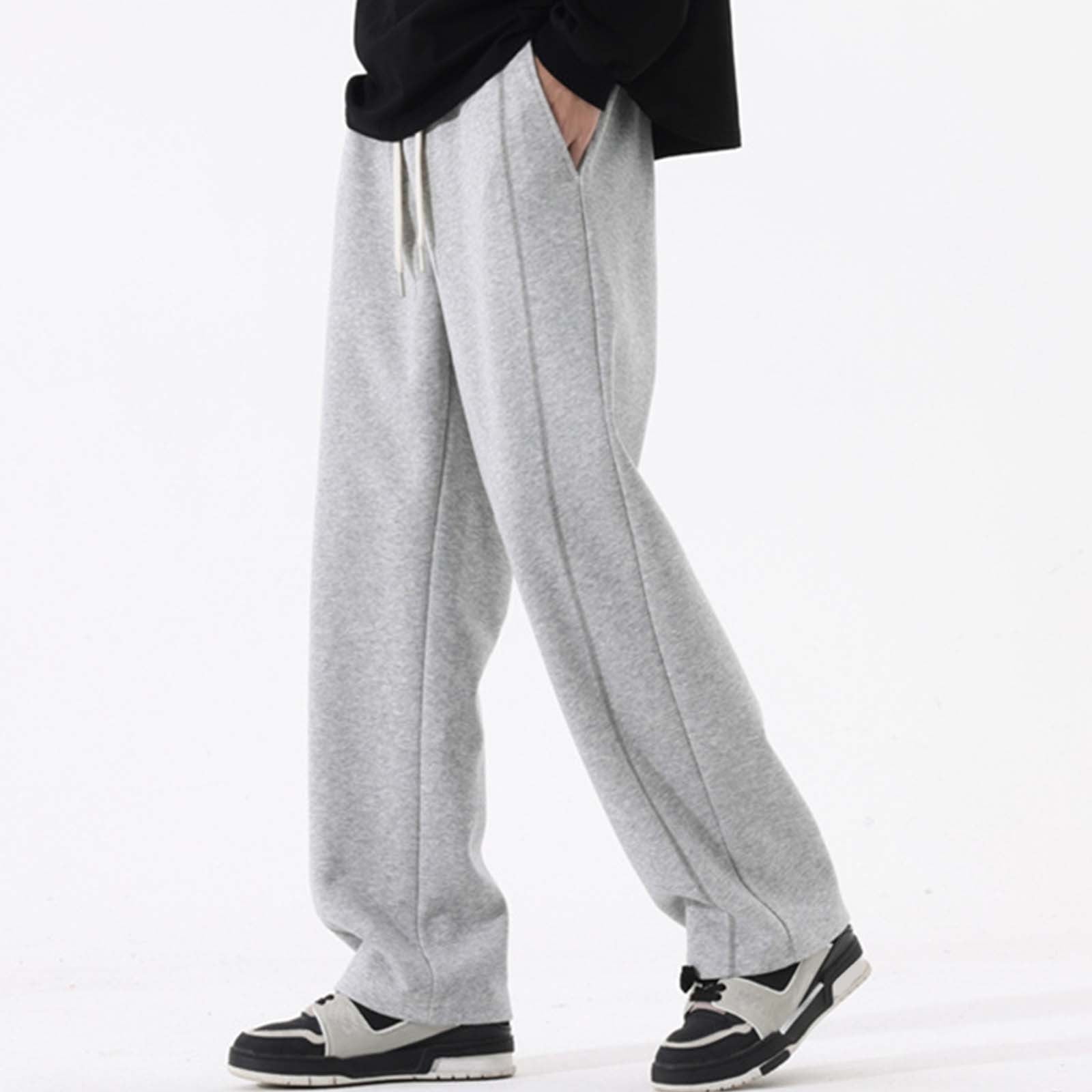 Click here for Haoxianjian Plus Size Mens Casual Pants Loose Fits... prices