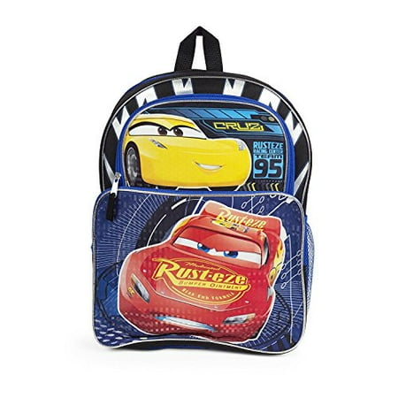 Disney-Pixar Cars 16-inch Cargo Backpack with Reflective Prism Finish ...