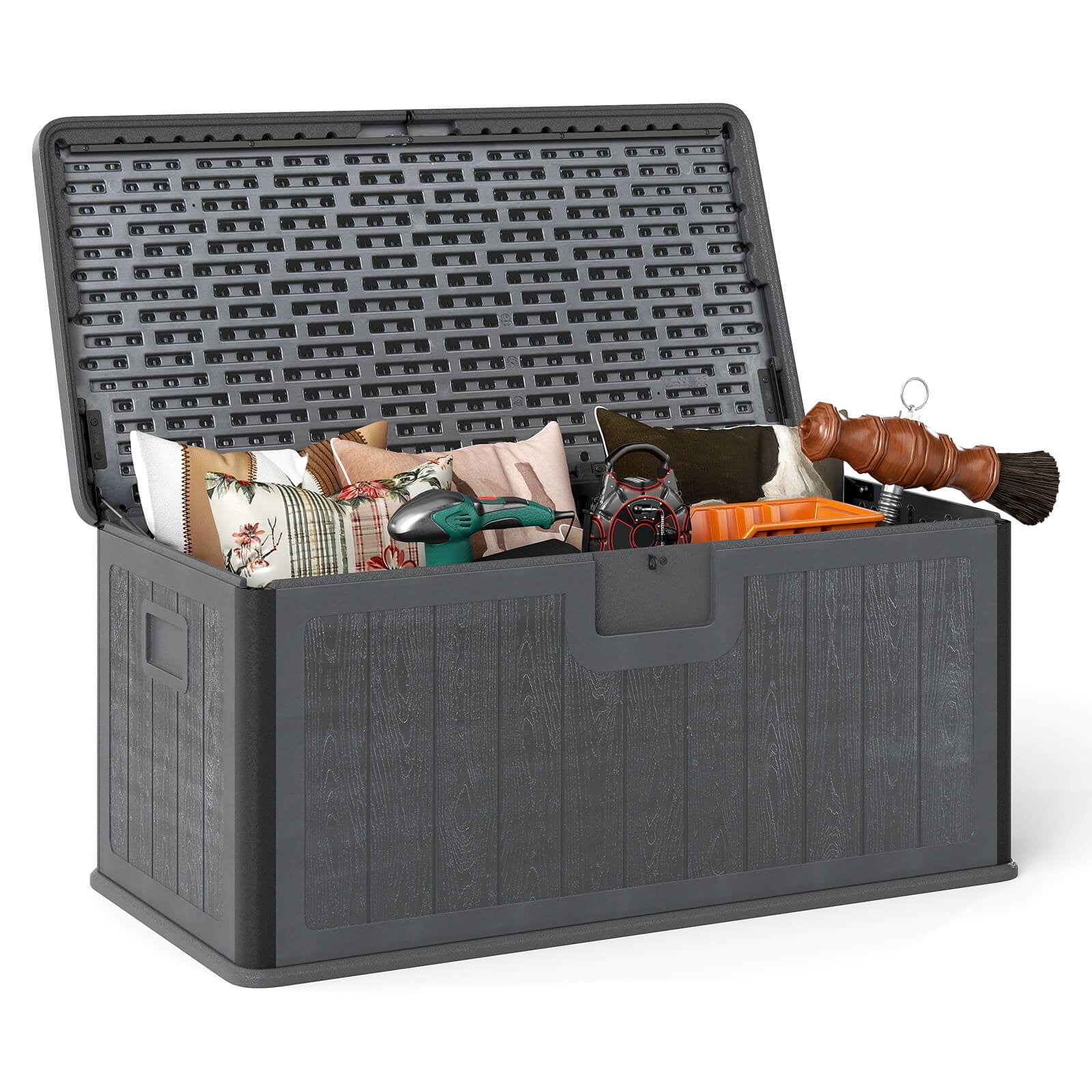 Click here for Costway Storage Box With Lockable Design & Gas Str... prices