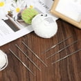 12 Sizes Small Crochet Hooks, Metal Stainless Steel Mini Knitting ...