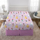 Disney Princess Kids 4 Piece Purple Sheet Set, Full - Walmart.com