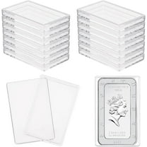 NOGIS Silver Bar Case 1 oz Silver Bar Holder Clear Acrylic Storage ...