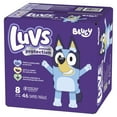 Luvs Platinum Protection Bluey Edition, Disposable Baby Diapers Size 8 ...