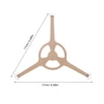 BESTYASH Microwave Oven Turntable Tripod Brown Replacement Support for ...