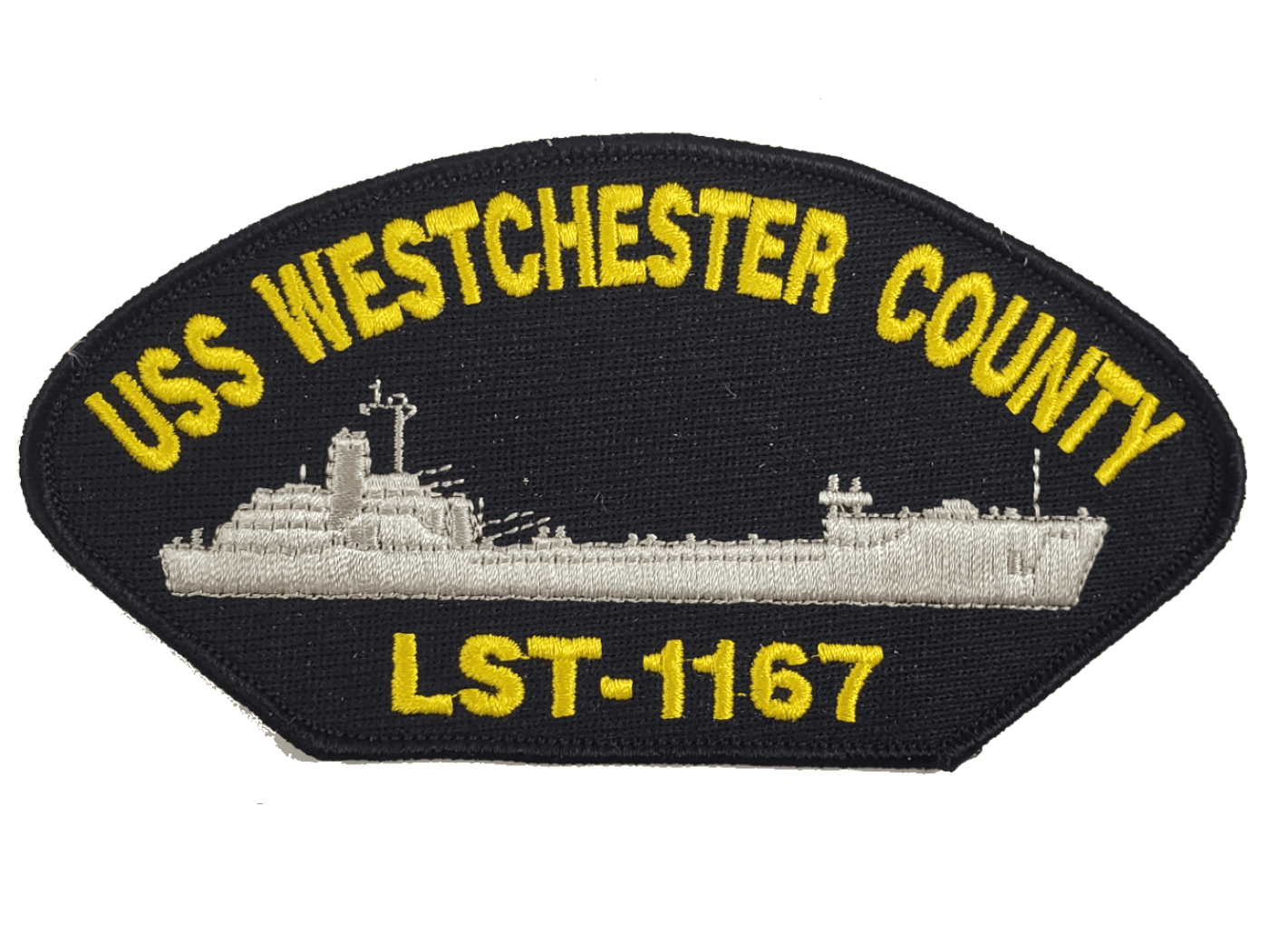 USS Westchester County LST-1167 Ship Patch - Great Color - Veteran ...