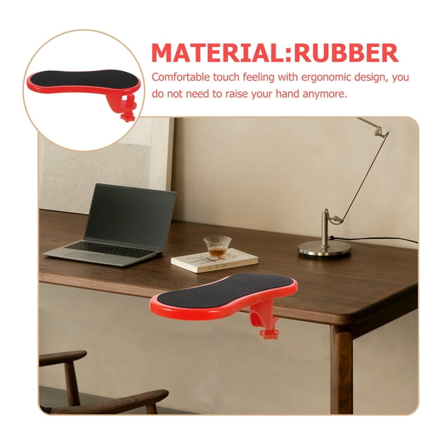 Frcolor Desk Arm Rest Desk Arm Support Elbow Rest Pad for Office Desk ...