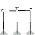 Wedding Party Backdrop Stand Pipe Kit Curtain Frame Telescopic Pipe ...