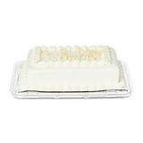 Freshness Guaranteed White Whipped 1/8 Sheet Cake 26.5 oz Refrigerated ...