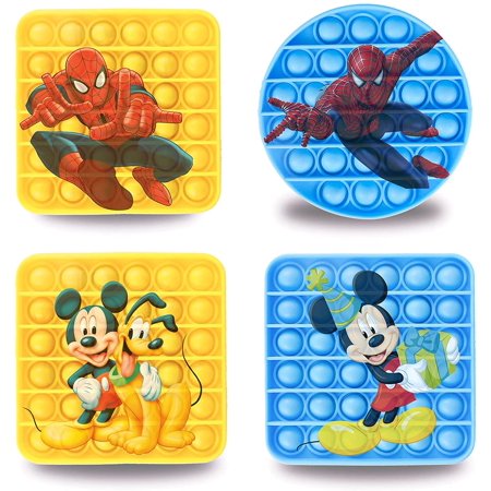 4 Packs Pop Poop Fidget Toy, Animal Sensory Anxiety Stress Relief ...