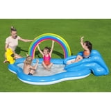 H2OGO! Rainbow ‘n Shine Inflatable Play Pool Center - Walmart.com
