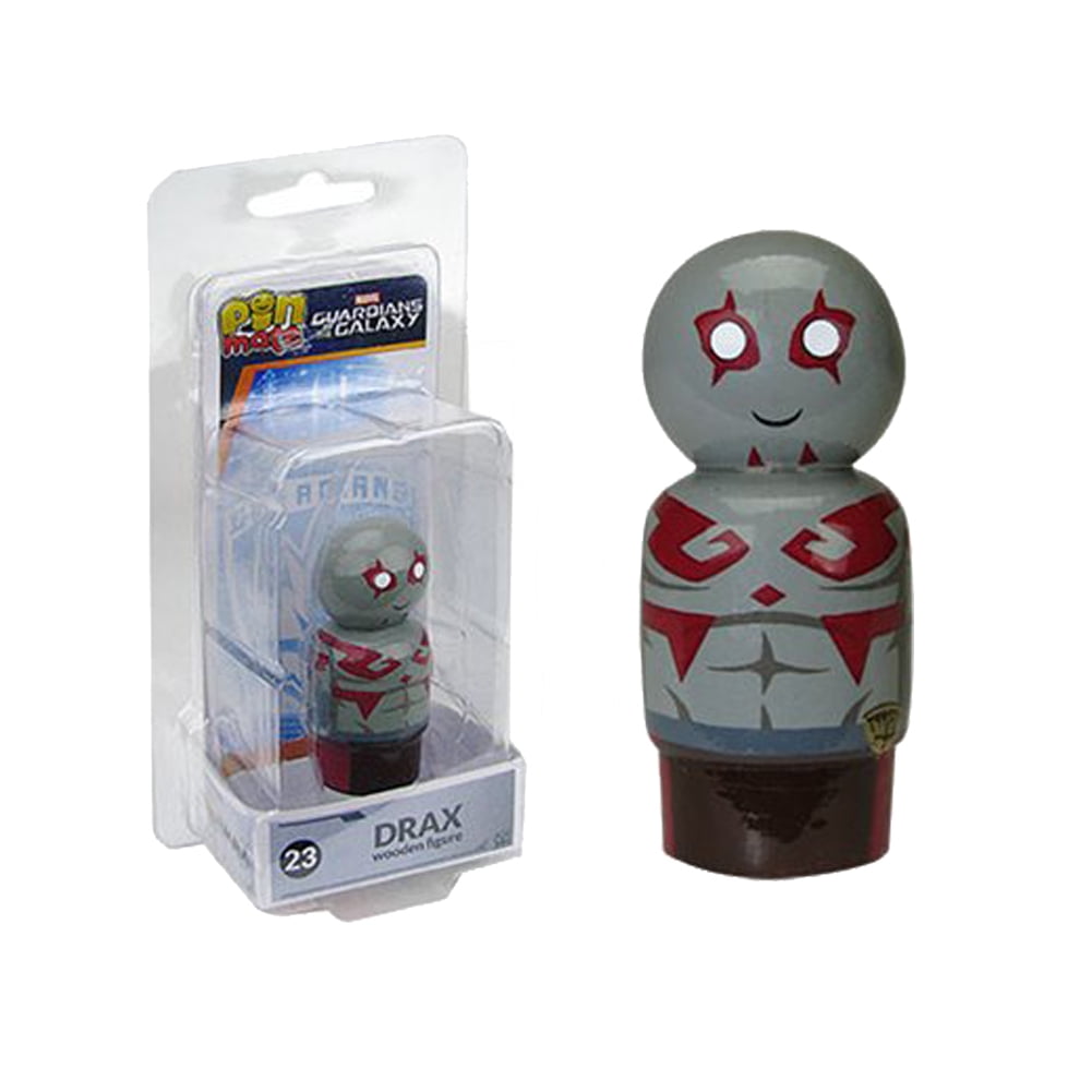 Marvel GOTG Drax Wooden Pin Mate Figure #23 - Walmart.com