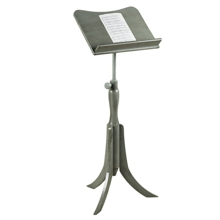 Touch of Class Parke Music Sheet Stand - Wooden - Gray - Adjustable ...