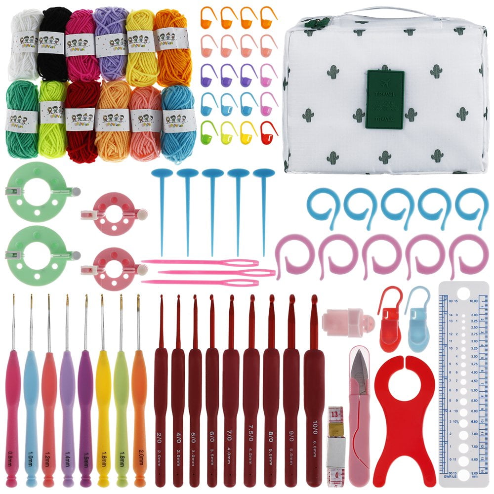 Click here for Generic 79/82pcs Crochet Kits For Beginners Colorf... prices