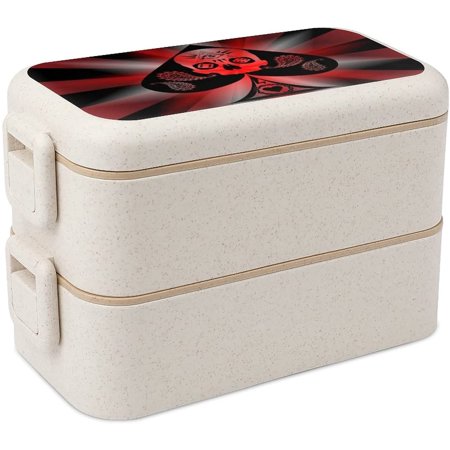 Ace of Spades with A Skull Bento Box Set All In One Japanese Boxes Kit ...