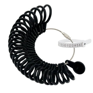 Professional Metal Ring Sizer Gauge & Mandrel Kit – Accurate Finger ...