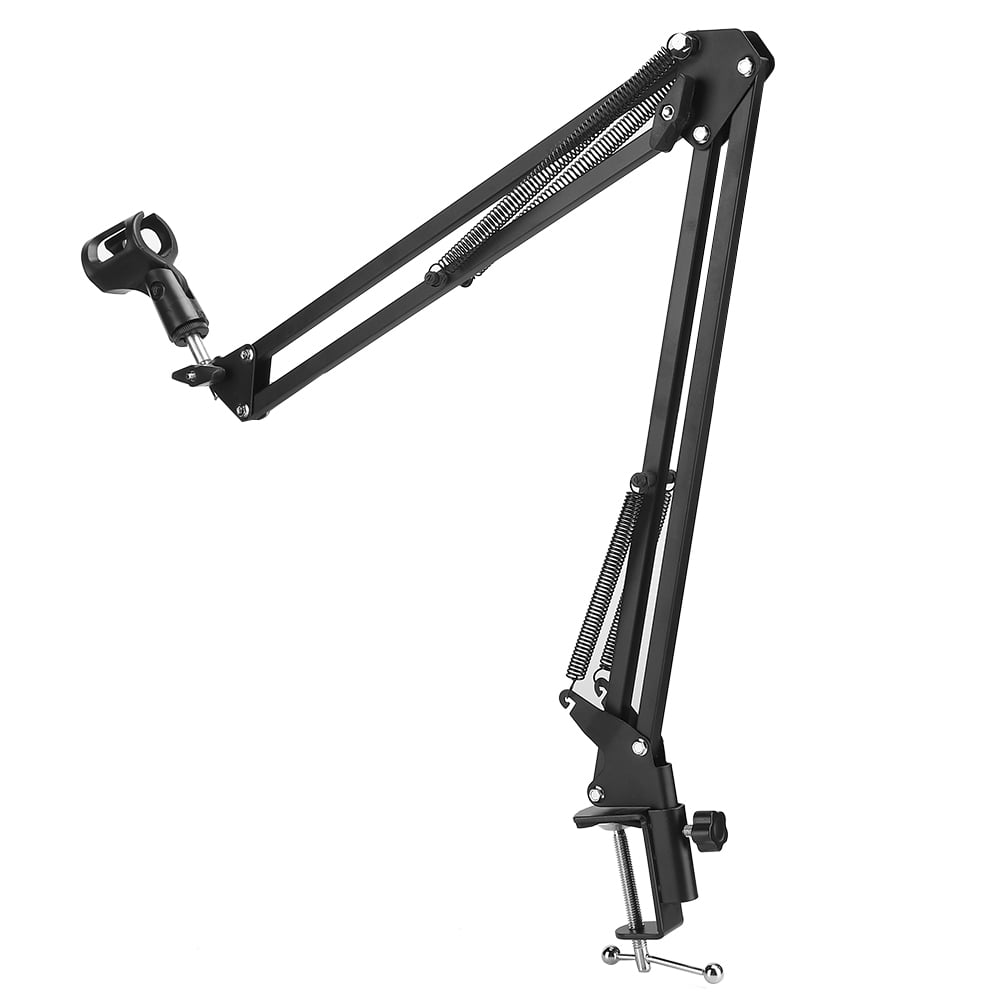 Microphone Stand, Foldable 1kg Withstand Suspension Arm Mic Bracket ...